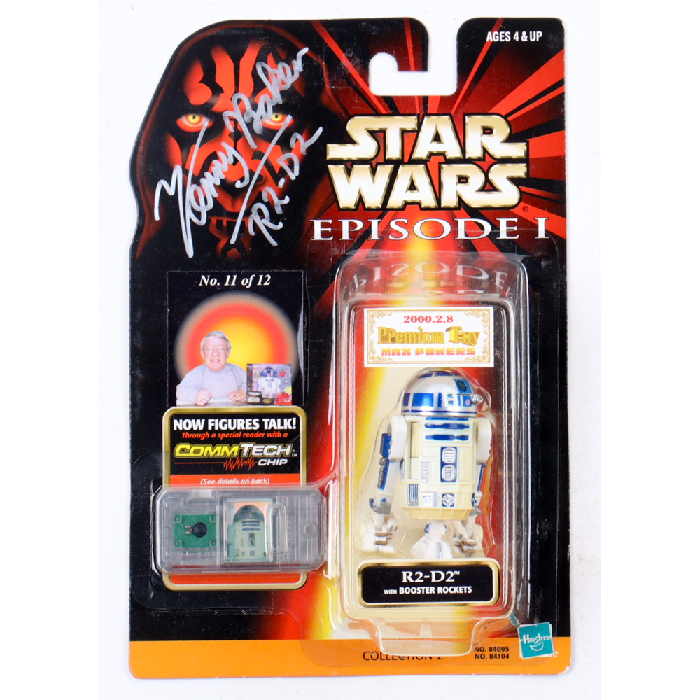 Kenny Baker Signed "Star Wars: Episode I" R2-D2 with Booster Rockets ...