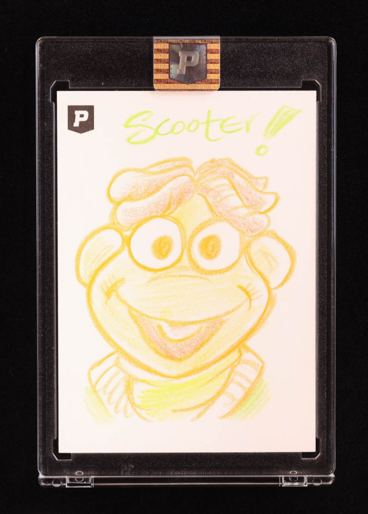 Scooter | The Muppets | Original Art Sketch Card by Guy Gilchrist (1/1 ...