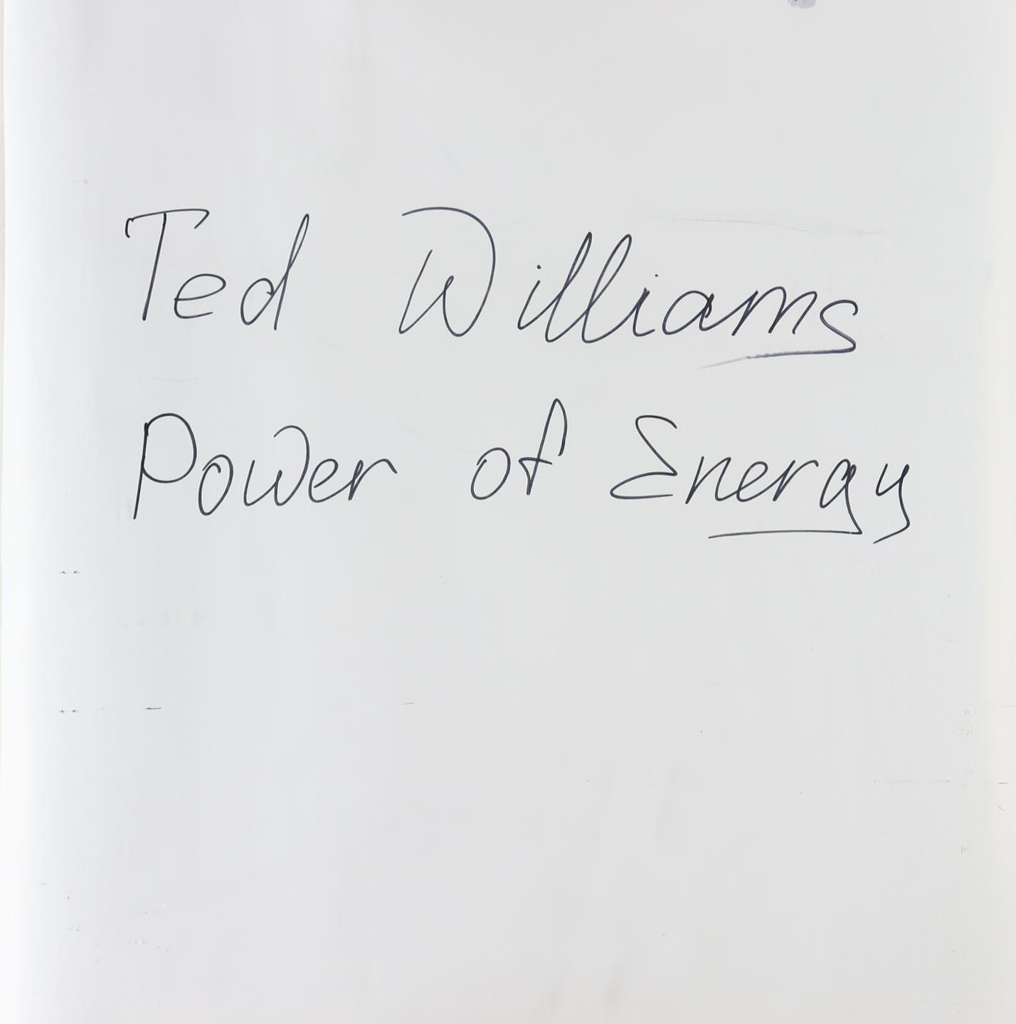 "Ted Williams - Power Of Energy" 2024 24x24 Original Digital Fine Art ...