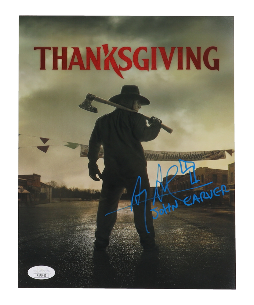 Alex Armbruster Signed "Thanksgiving" 8x10 Photo Inscribed "John Carver ...