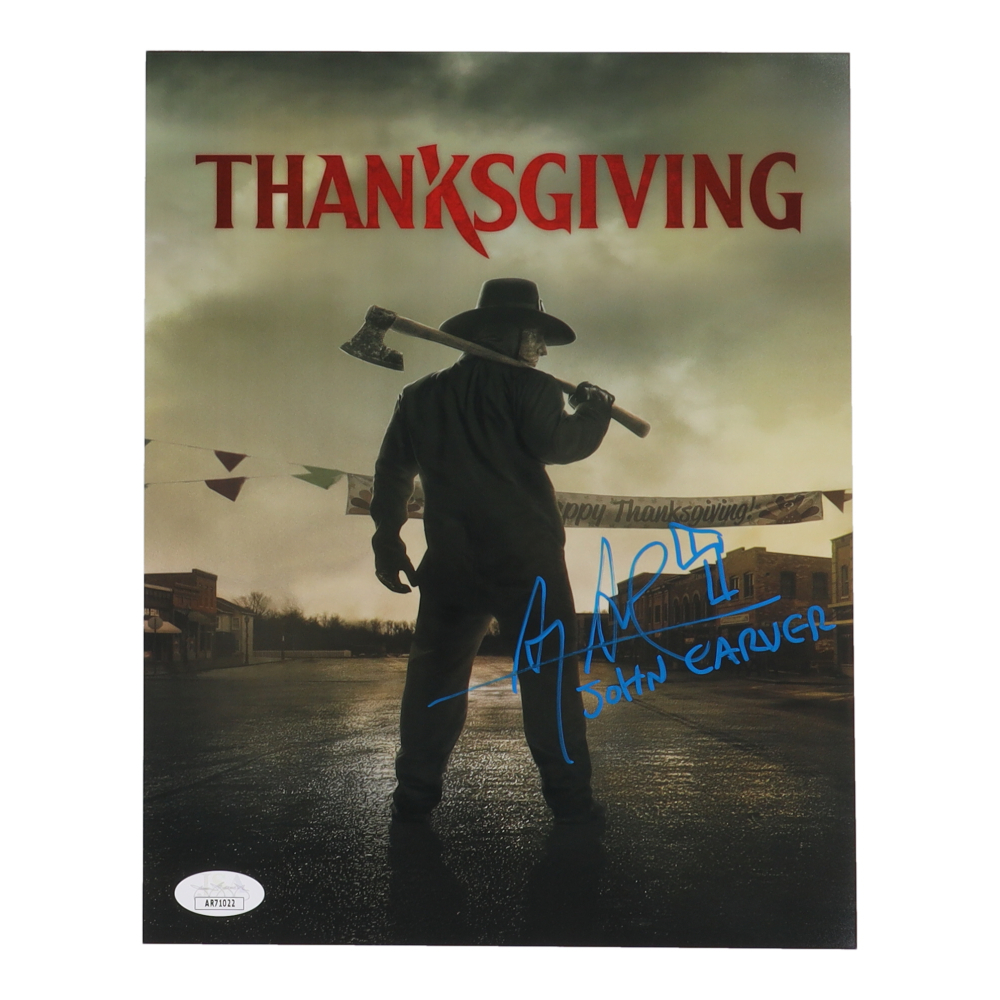 Alex Armbruster Signed "Thanksgiving" 8x10 Photo Inscribed "John Carver ...