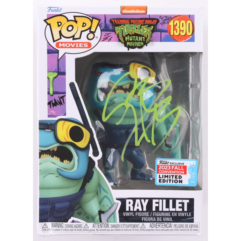 Post Malone Signed "Teenage Mutant Ninja Turtles: Mutant Mayhem" #1390 ...