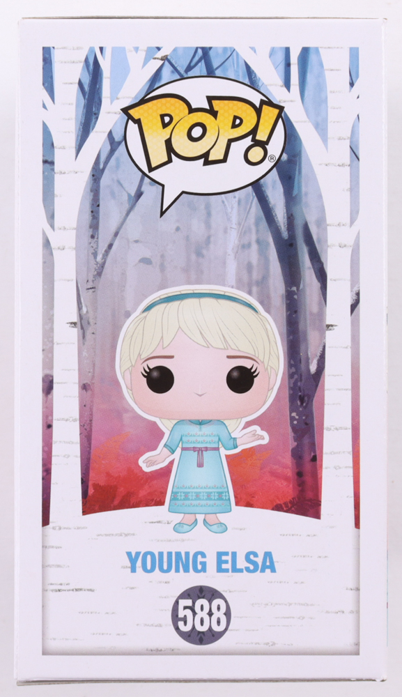 Idina Menzel Signed "Frozen II" #588 Young Elsa Funko Pop! Vinyl Figure ...