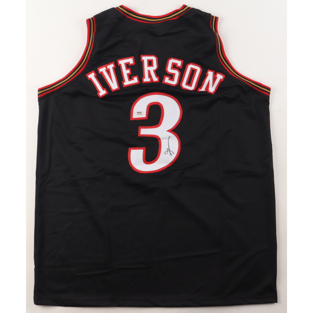Allen Iverson Signed Jersey (PSA) | Pristine Auction