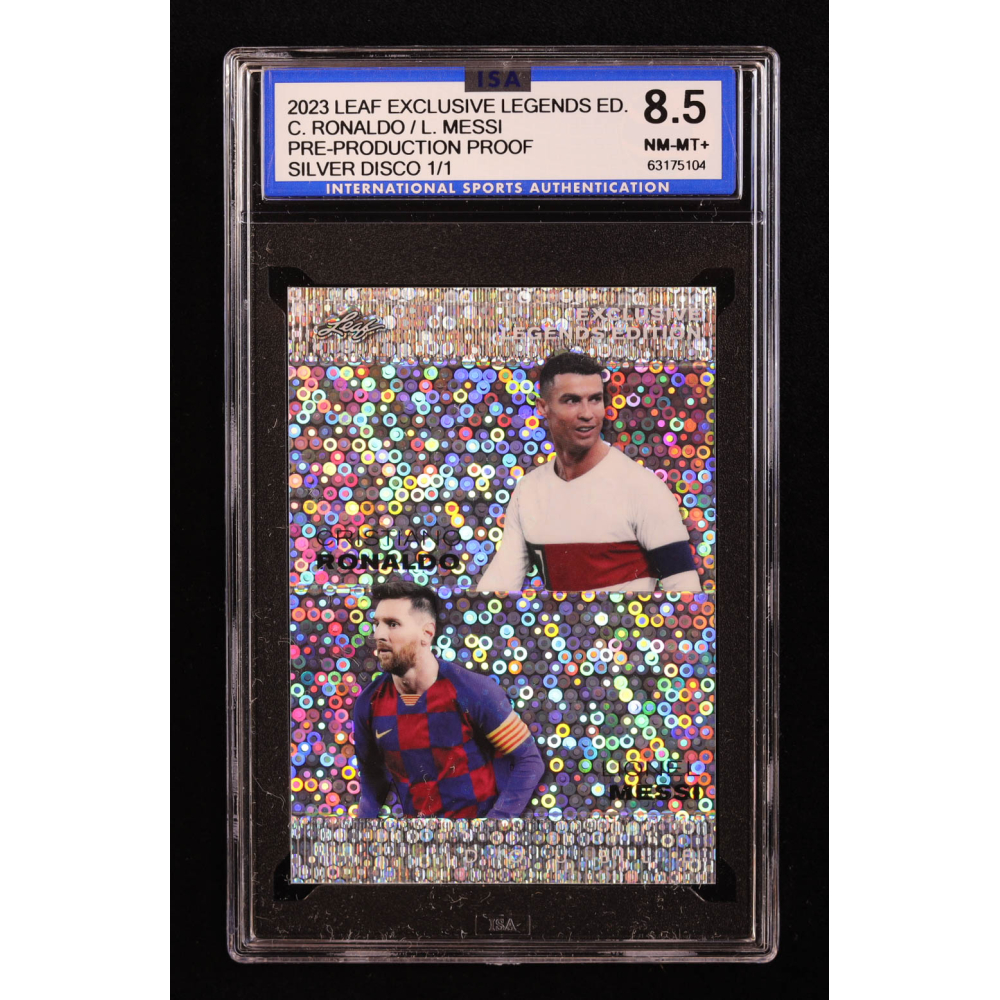 Lionel Messi / Cristiano Ronaldo 2023 Leaf Exclusive Legends Edition ...