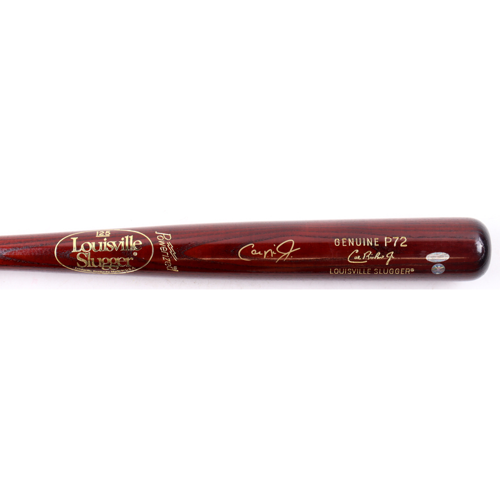Cal Ripken Jr. Signed Louisville Slugger Player Model Baseball Bat ...