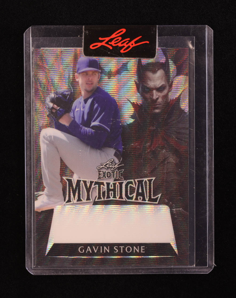 Gavin Stone 2023 Leaf Exotic Mythical Wave Vampire Pre-Production Proof ...