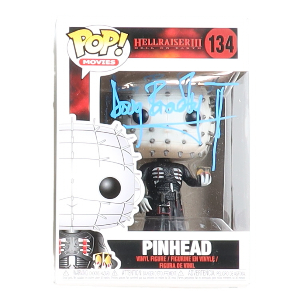 Doug Bradley Signed "Hellraiser III: Hell On Earth" #134 Pinhead Funko ...