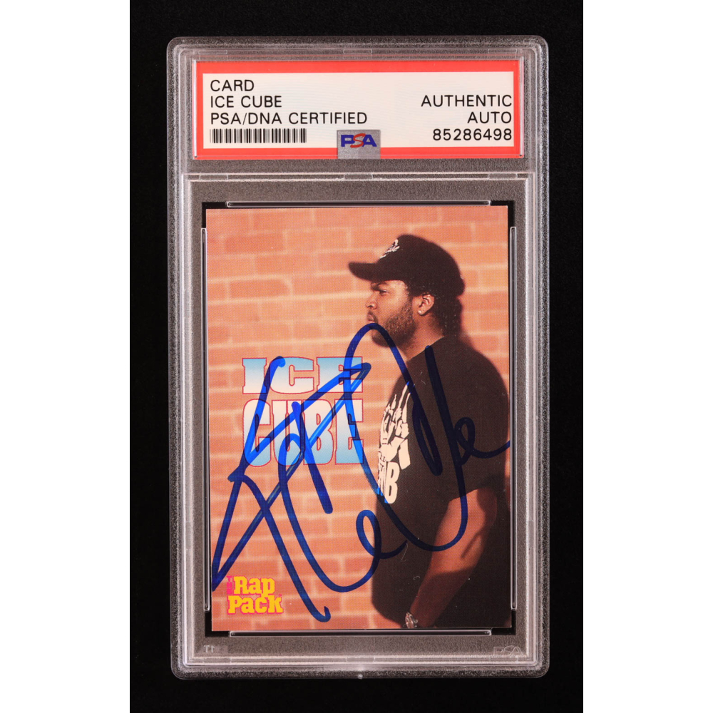 Ice Cube Signed 1991 Rap Pack #47 (PSA) | Pristine Auction