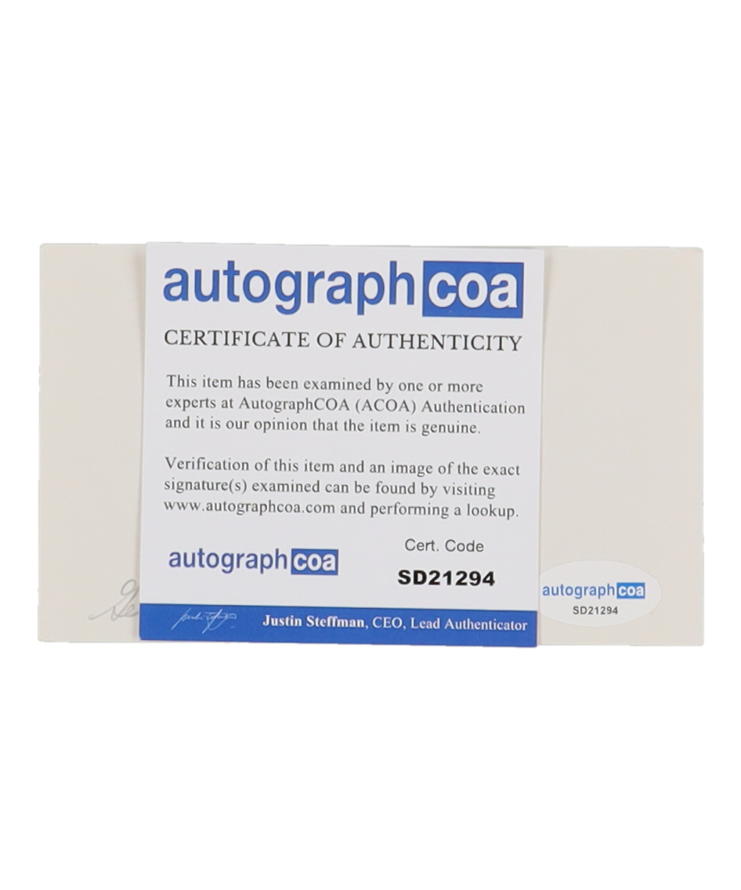 Gerald R. Ford Signed Index Card (AutographCOA) | Pristine Auction