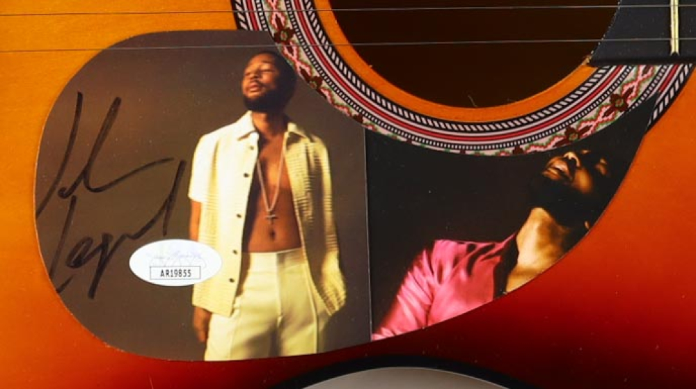 John Legend Signed 38" Acoustic Guitar (JSA) | Pristine Auction