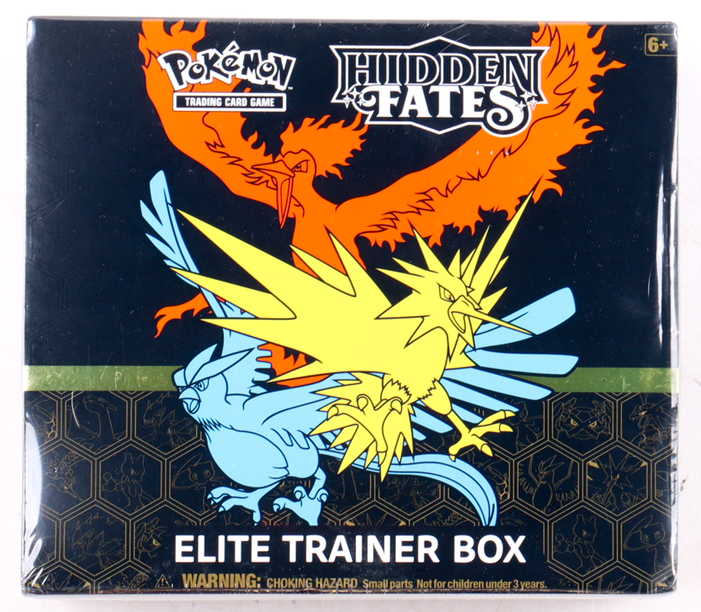 Pokemon TCG: Hidden Fates Elite Trainer Box with (10) Booster Packs ...