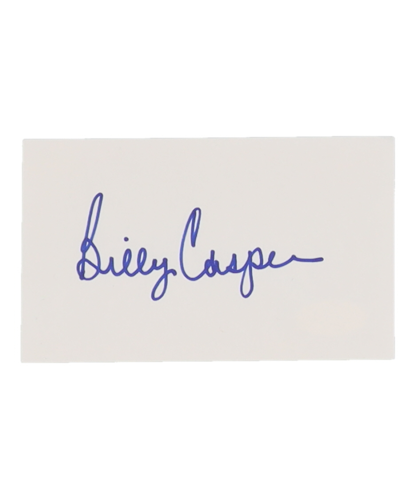 Billy Casper Signed Index Card (JSA) | Pristine Auction
