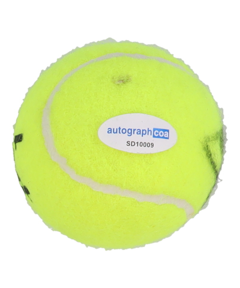 Novak Djokovic Signed Tennis Ball (AutographCOA) | Pristine Auction