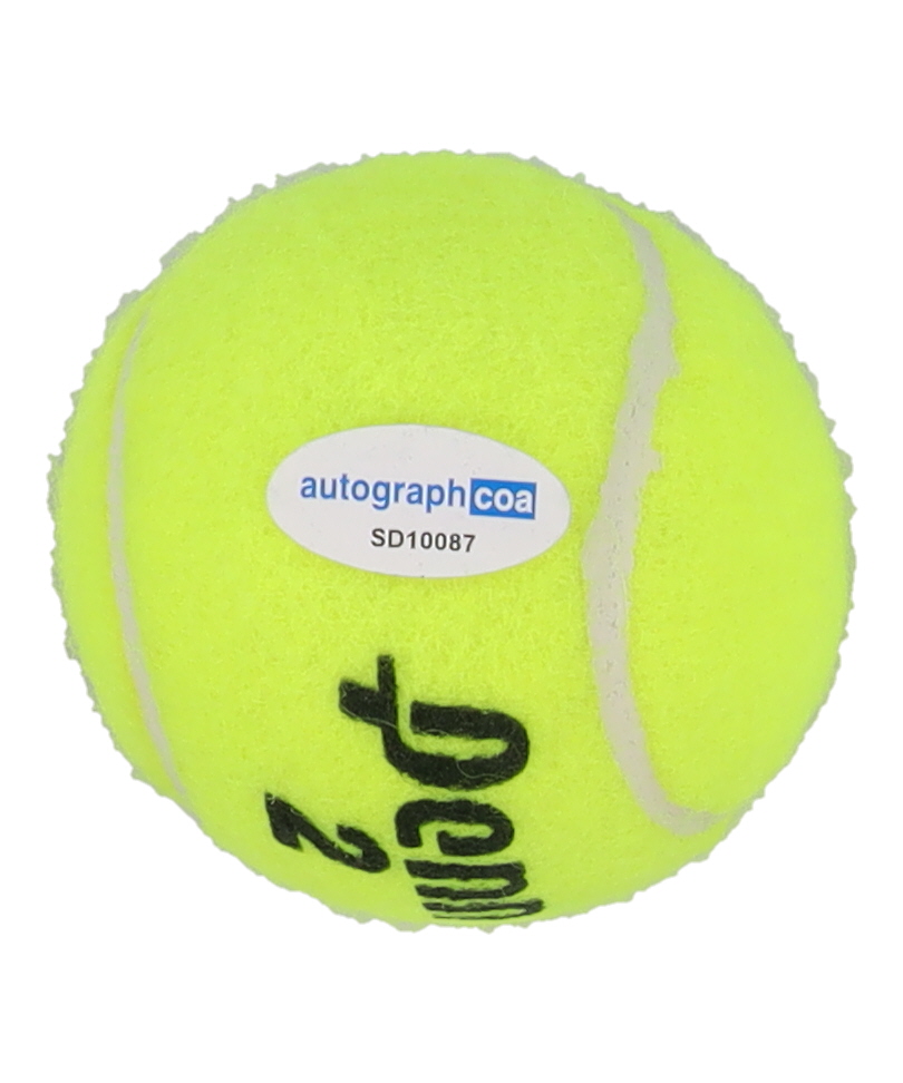 Frances Tiafoe Signed Tennis Ball (AutographCOA) | Pristine Auction