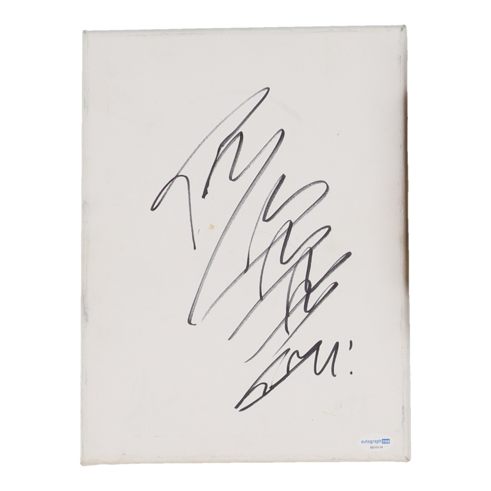 Post Malone Signed 9x12 Canvas (AutographCOA) | Pristine Auction