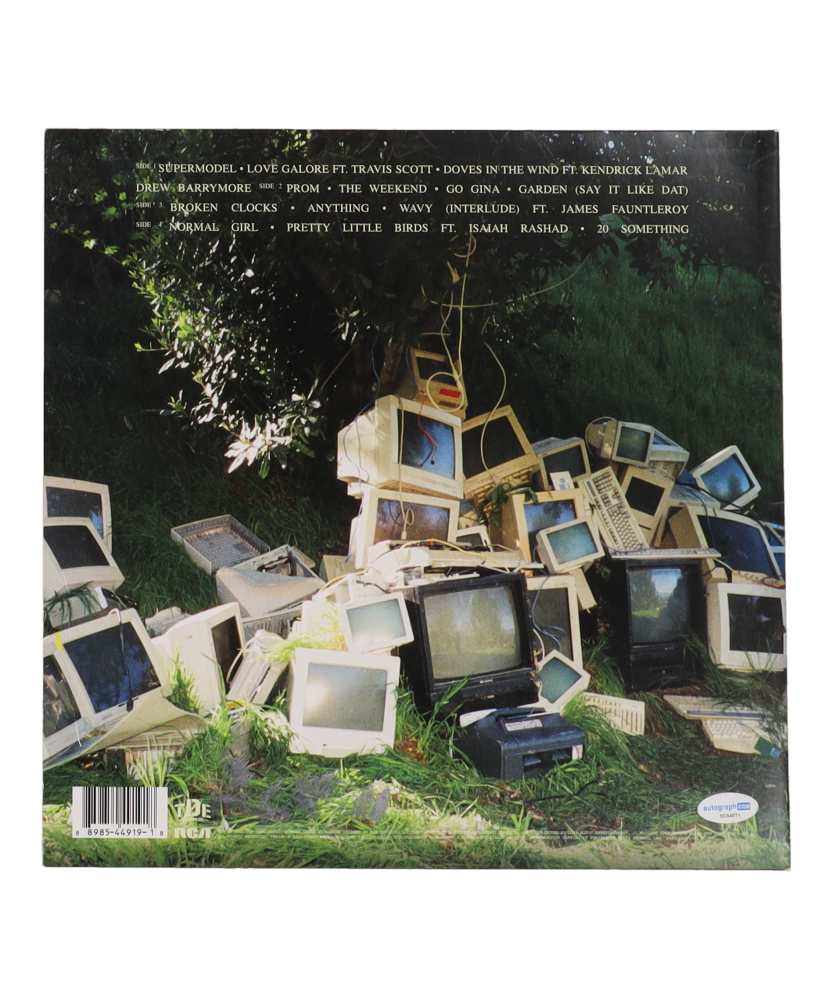 SZA Signed "Ctrl" Vinyl Record Album Cover (AutographCOA) | Pristine ...