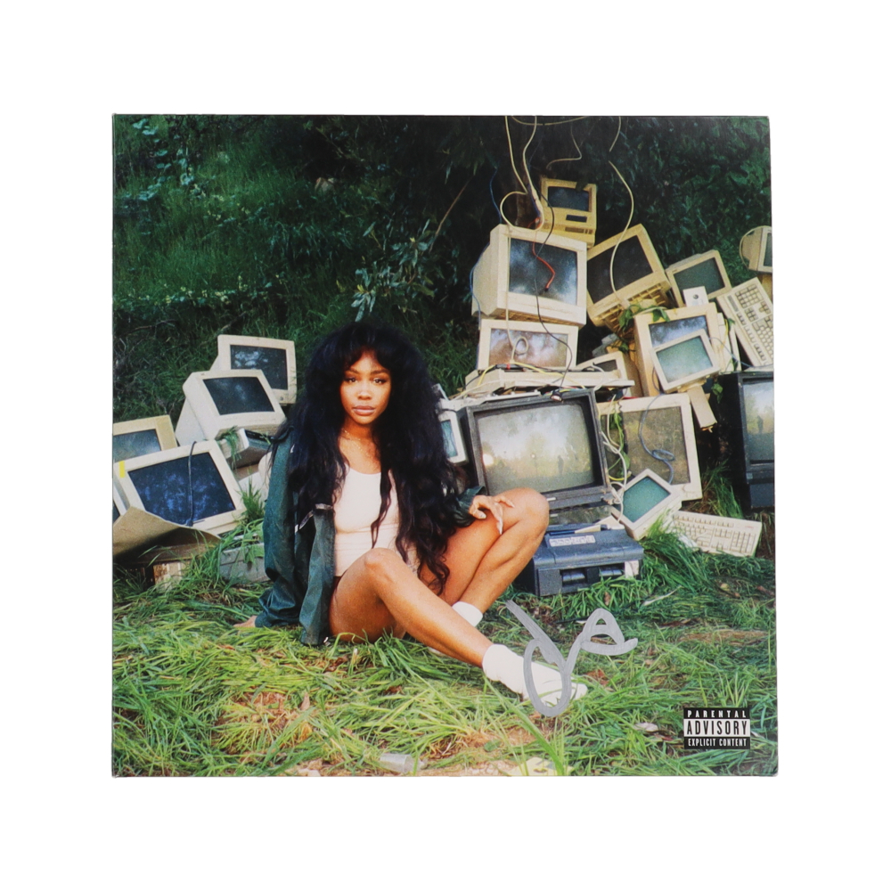 SZA Signed "Ctrl" Vinyl Record Album Cover (AutographCOA) | Pristine ...