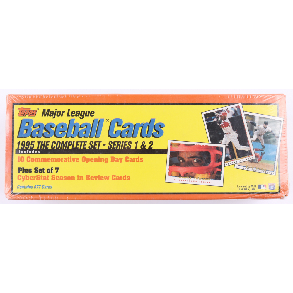 1995 Topps Baseball Factory Set With (677) Cards | Pristine Auction