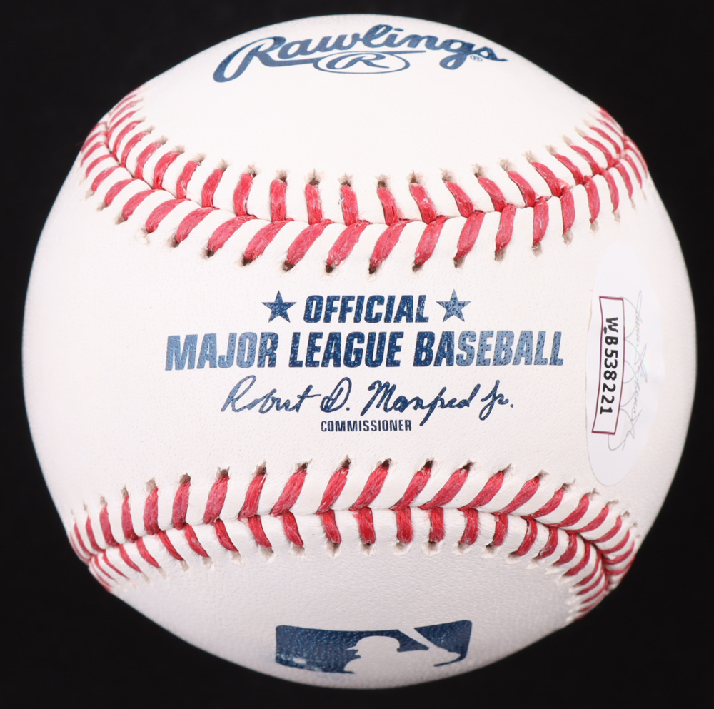 Edwin Diaz Signed OML Baseball Inscribed "Sugar" (JSA) | Pristine Auction