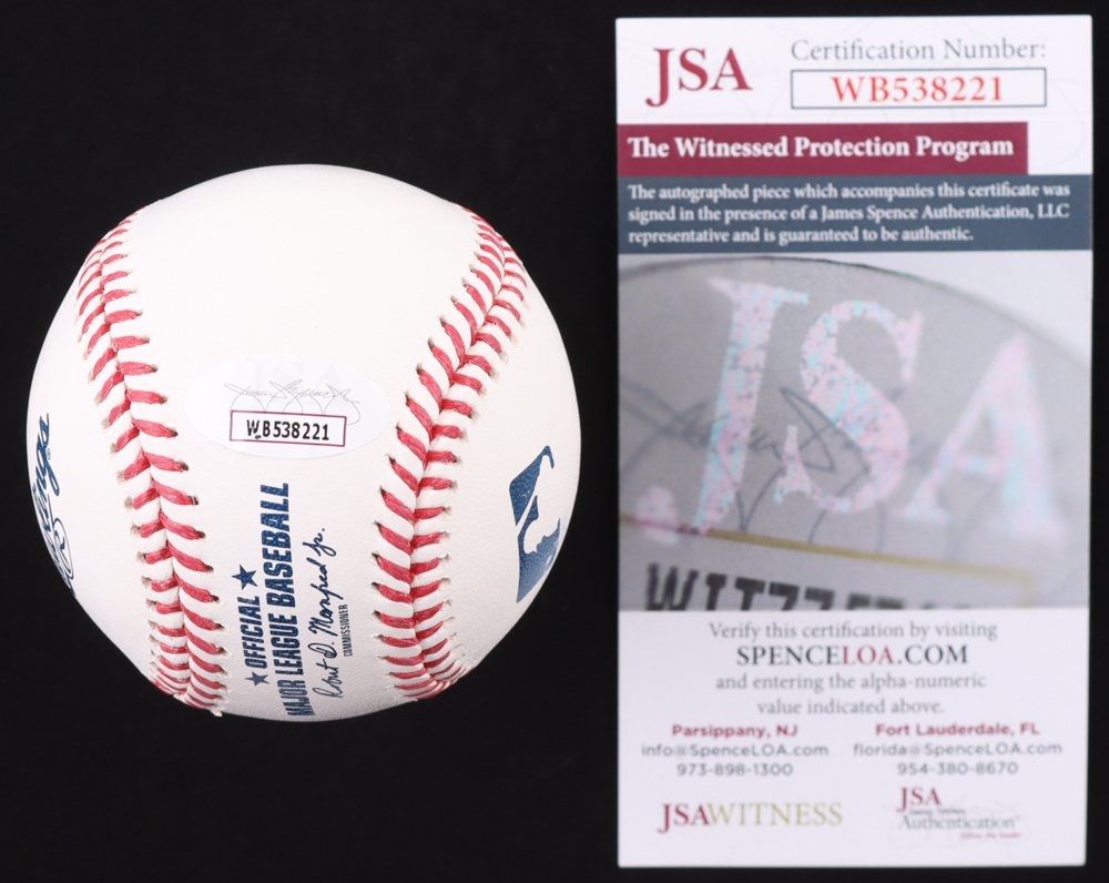 Edwin Diaz Signed OML Baseball Inscribed "Sugar" (JSA) | Pristine Auction