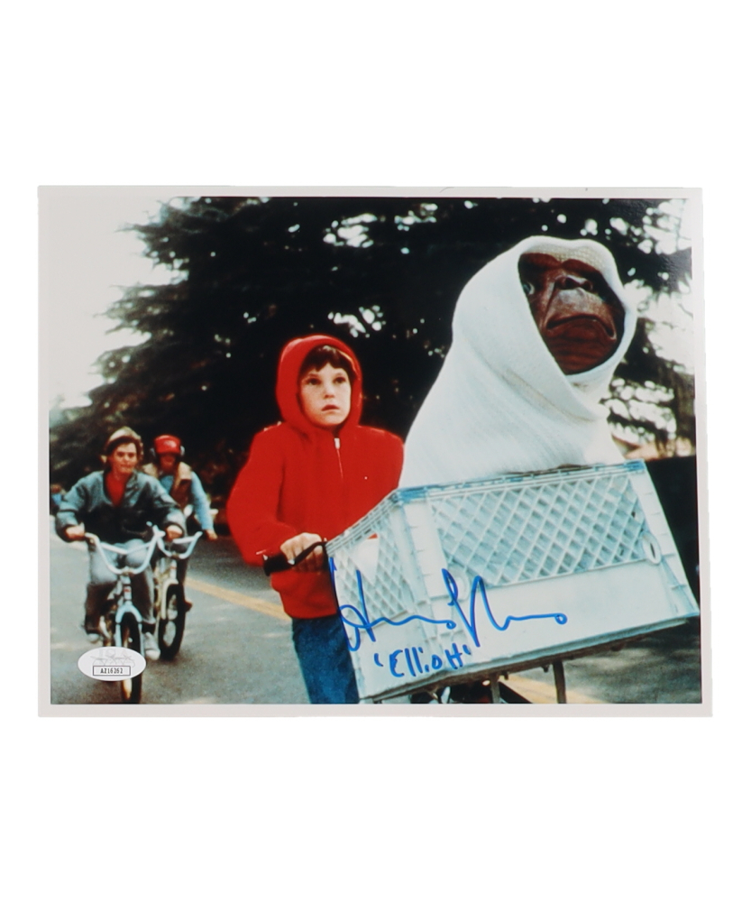 Henry Thomas Signed "E.T. the Extra-Terrestrial" 8x10 Photo Inscribed ...