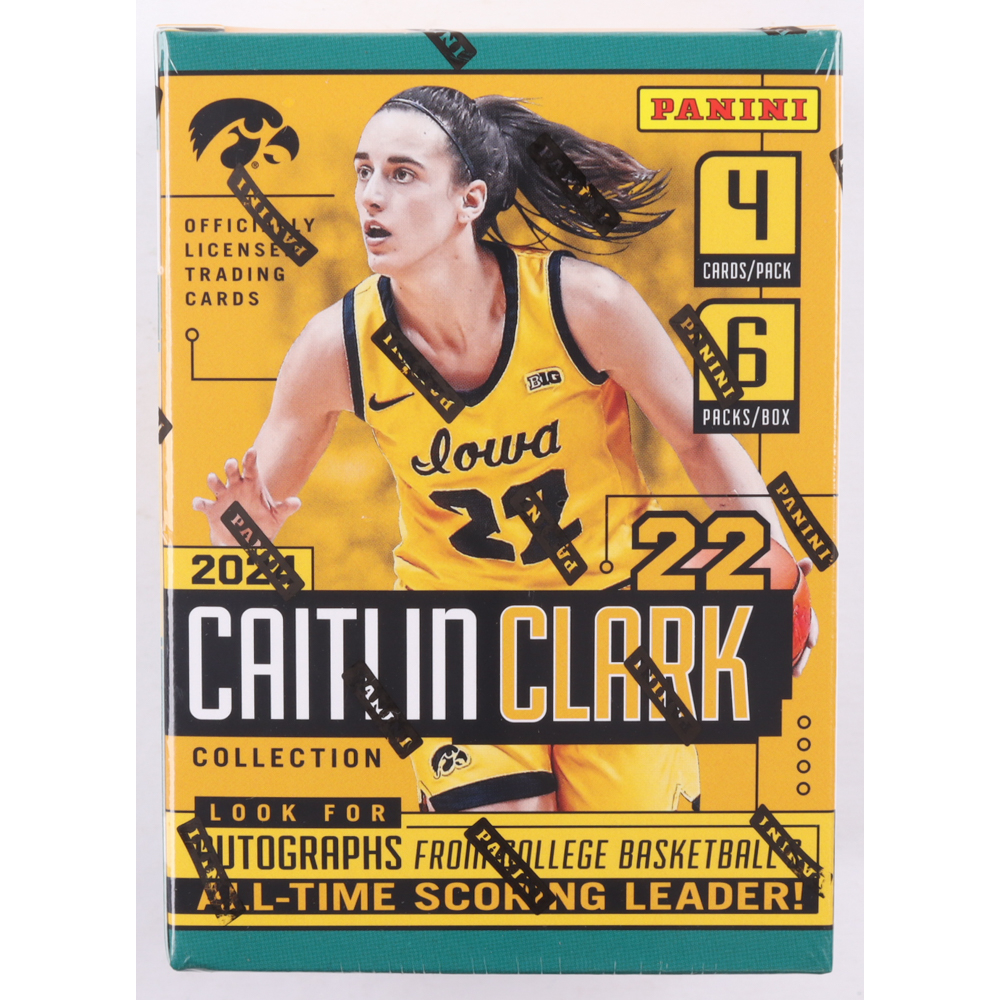 2024 Panini Caitlin Clark Collection Basketball Blaster Box With (6 ...