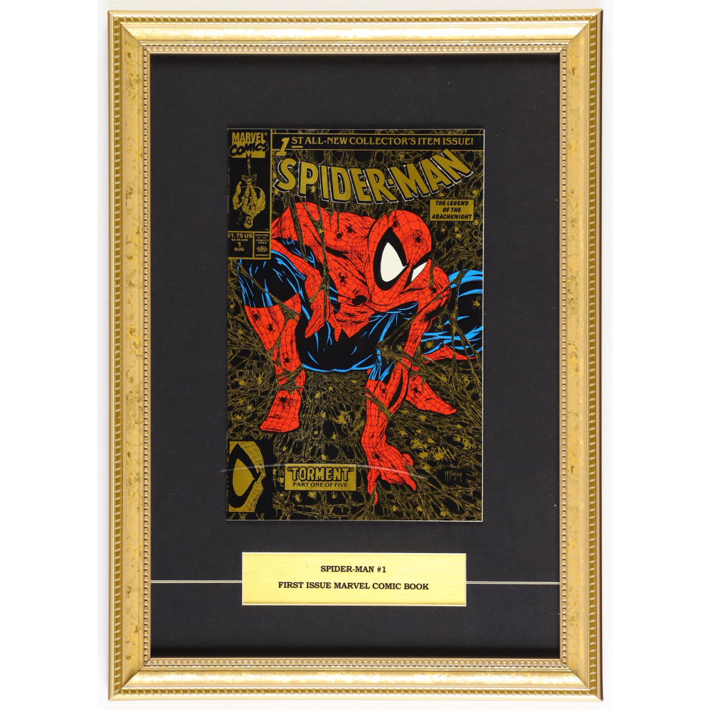 Marvel Comics "Spiderman: Torment" First Issue Custom Framed Comic Book ...