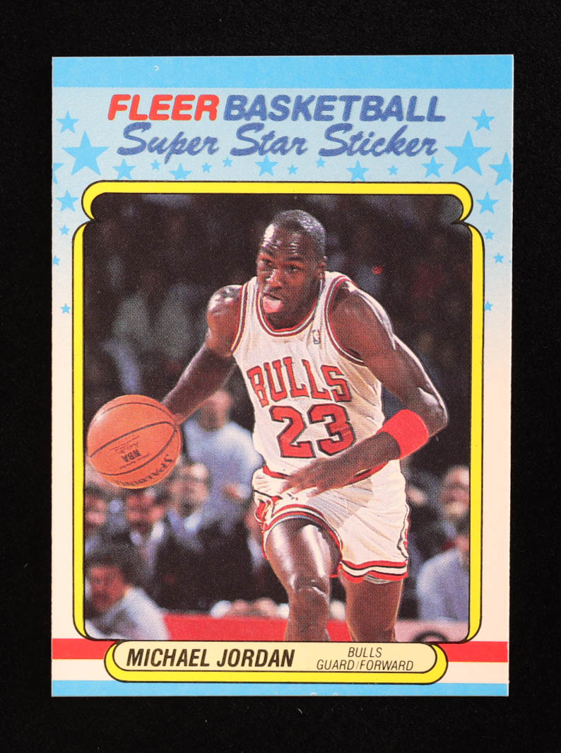 Michael Jordan 1988 Fleer Stickers #7 | Pristine Auction