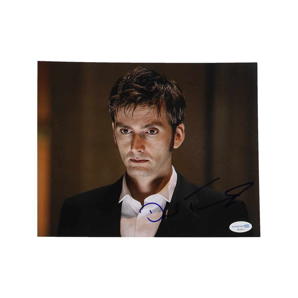 David Tennant Signed "Doctor Who" 8x10 Photo (AutographCOA) | Pristine ...