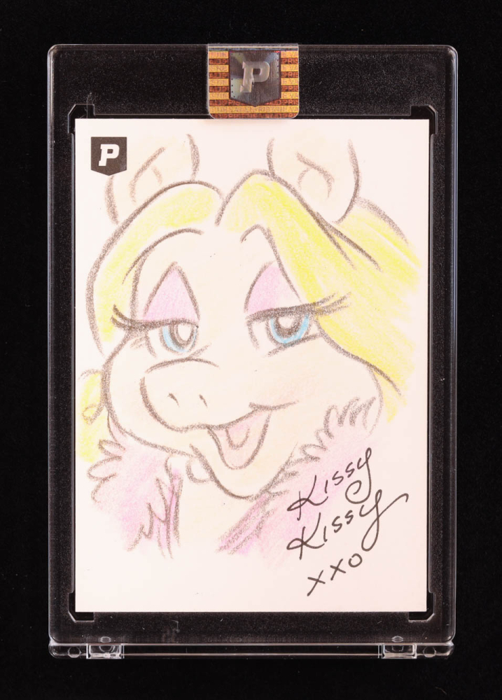 Miss Piggy | The Muppets | Original Art Sketch Card by Guy Gilchrist (1 ...