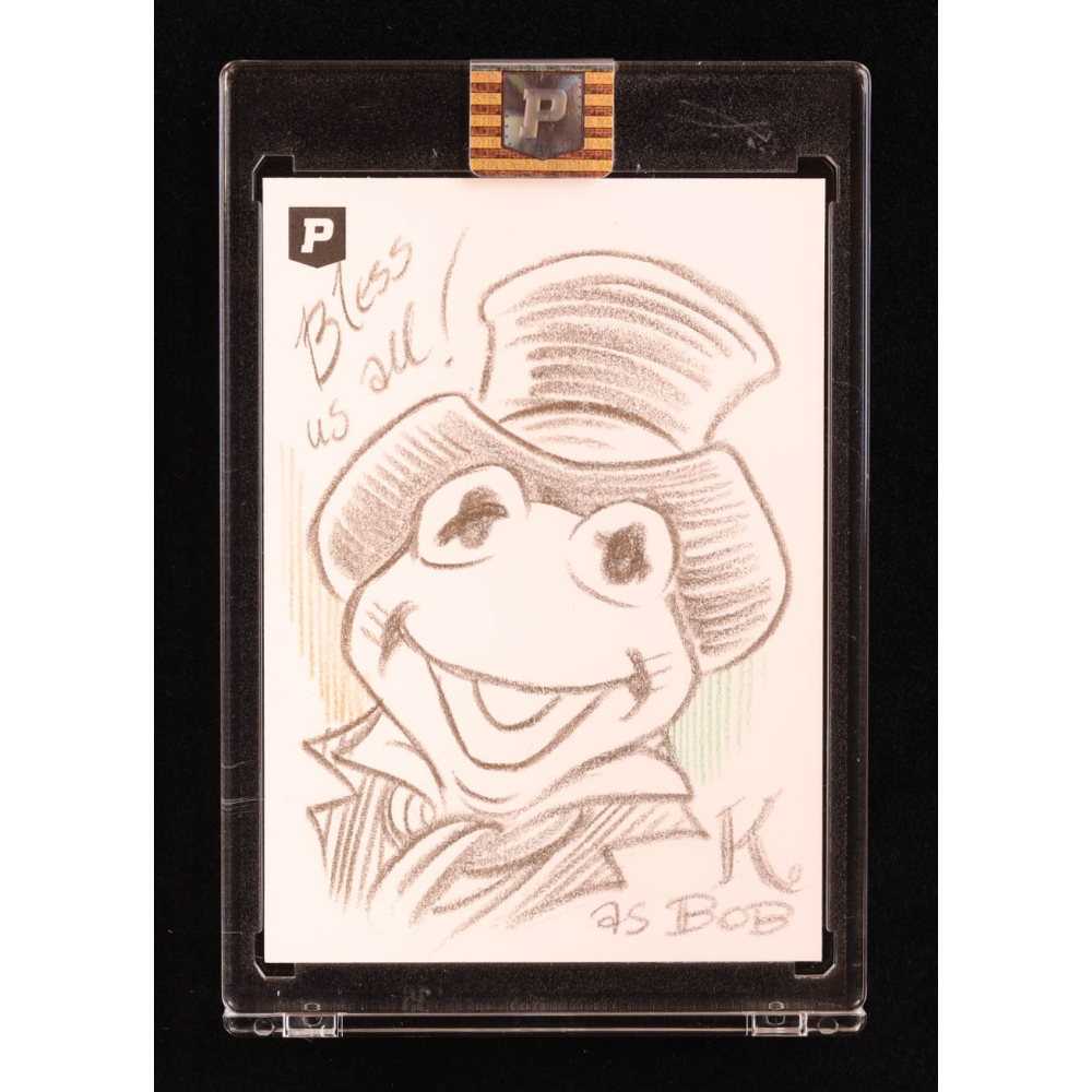 Kermit the Frog | The Muppets | Original Art Sketch Card by Guy ...
