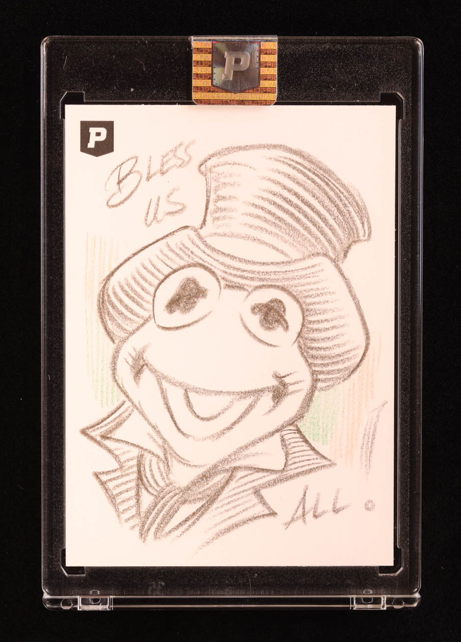 Kermit the Frog | The Muppets | Original Art Sketch Card by Guy ...