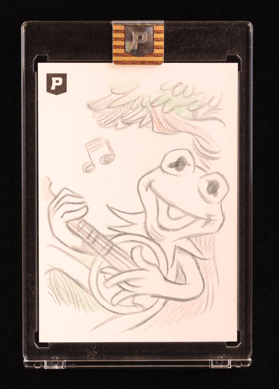 Kermit the Frog | The Muppets | Original Art Sketch Card by Guy ...