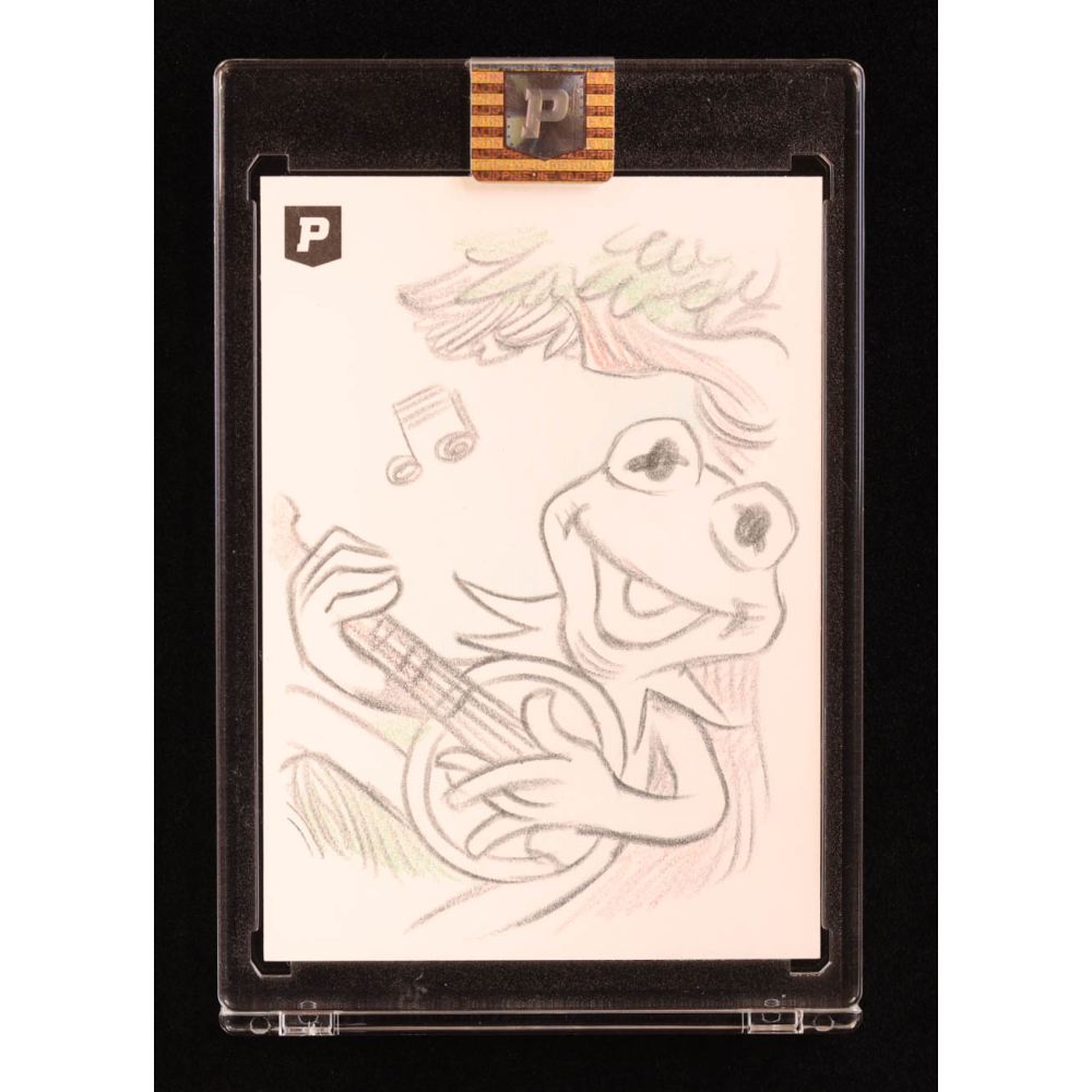 Kermit the Frog | The Muppets | Original Art Sketch Card by Guy ...