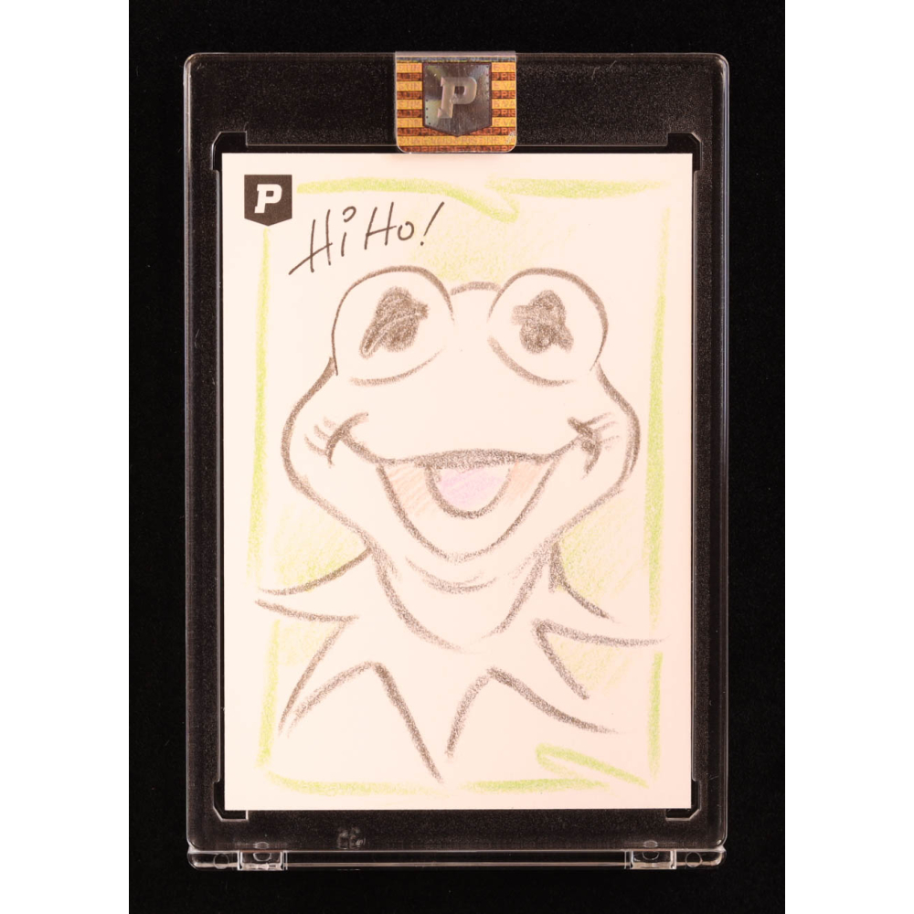 Kermit the Frog | The Muppets | Original Art Sketch Card by Guy ...