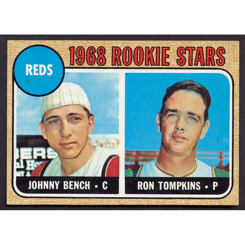 Johnny Bench 1968 Topps Rookies #247 RC | Pristine Auction