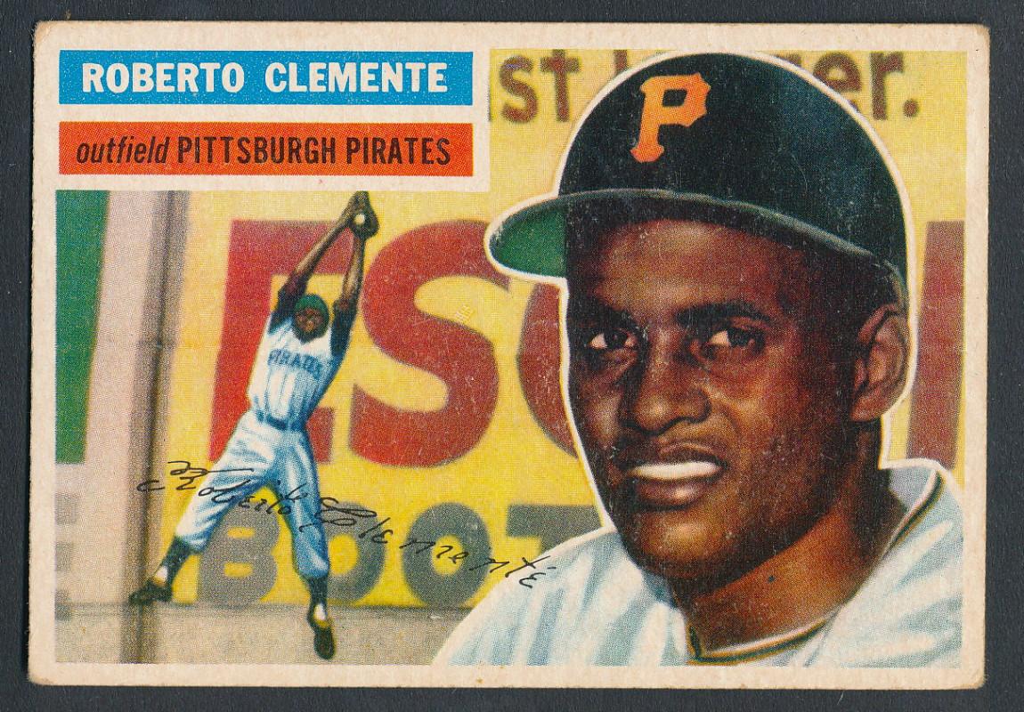 Roberto Clemente 1956 Topps #33 | Pristine Auction