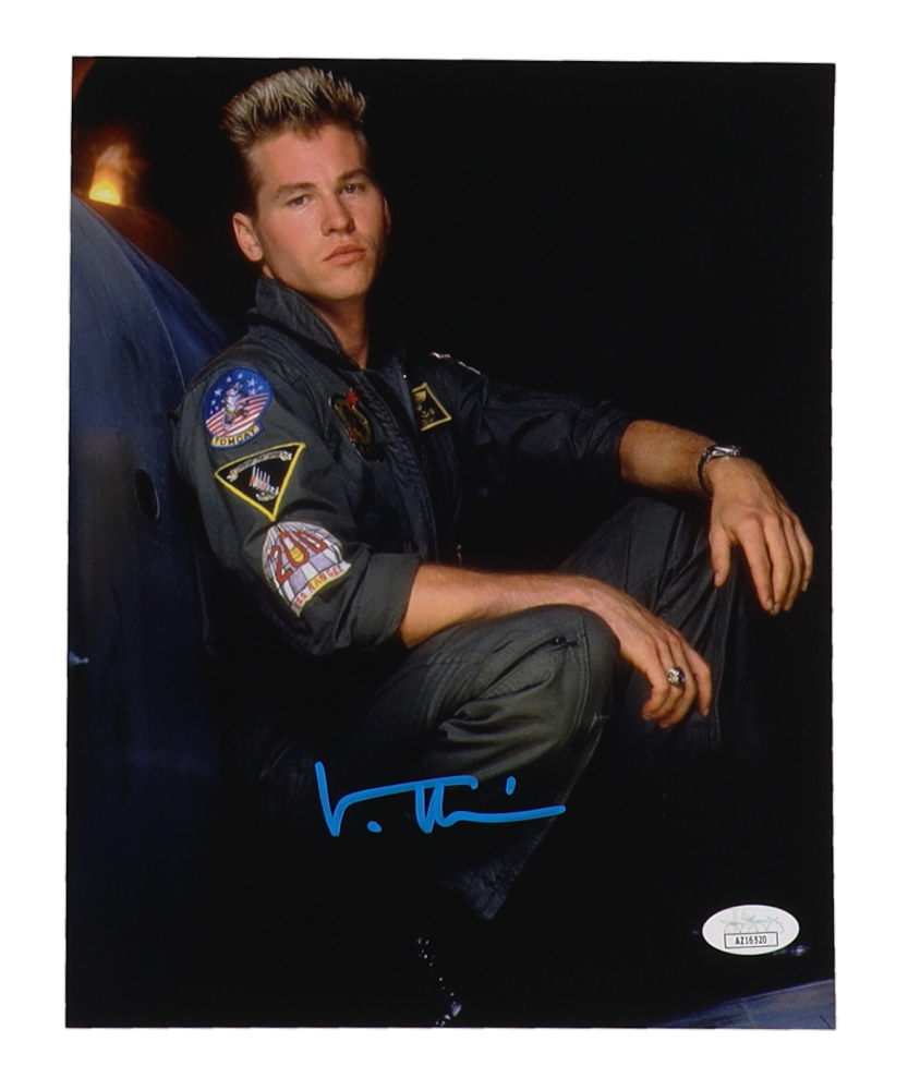 Val Kilmer Signed "Top Gun" 8x10 Photo (JSA) | Pristine Auction