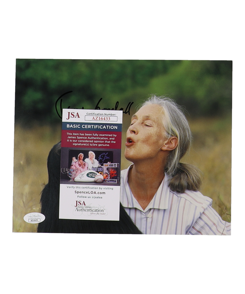 Jane Goodall Signed 8x10 Photo (JSA) | Pristine Auction