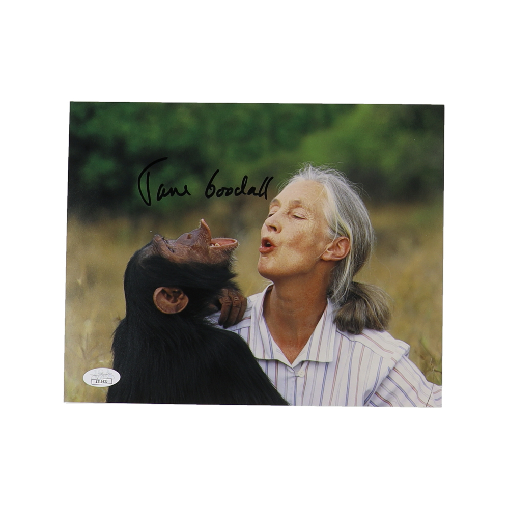 Jane Goodall Signed 8x10 Photo (JSA) | Pristine Auction