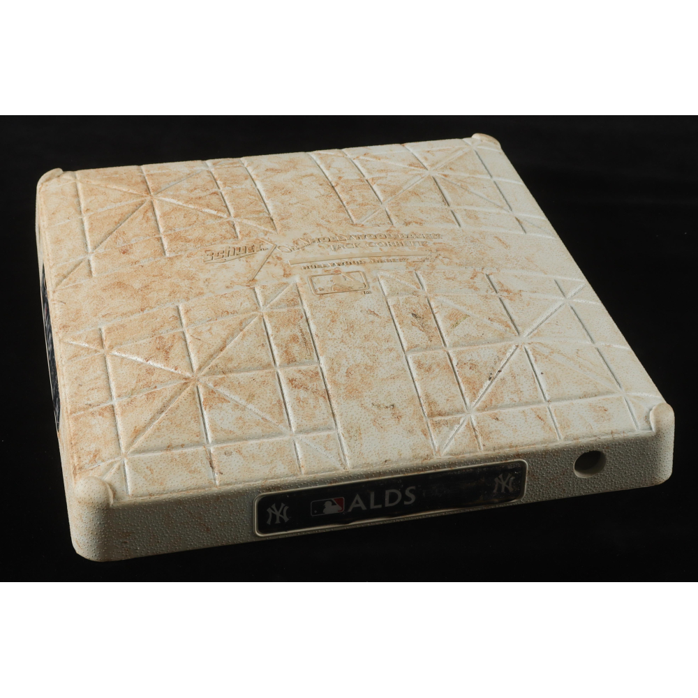 Guardians Vs Yankees ALDS Full-Size Game-Used Base (MLB & Fanatics ...