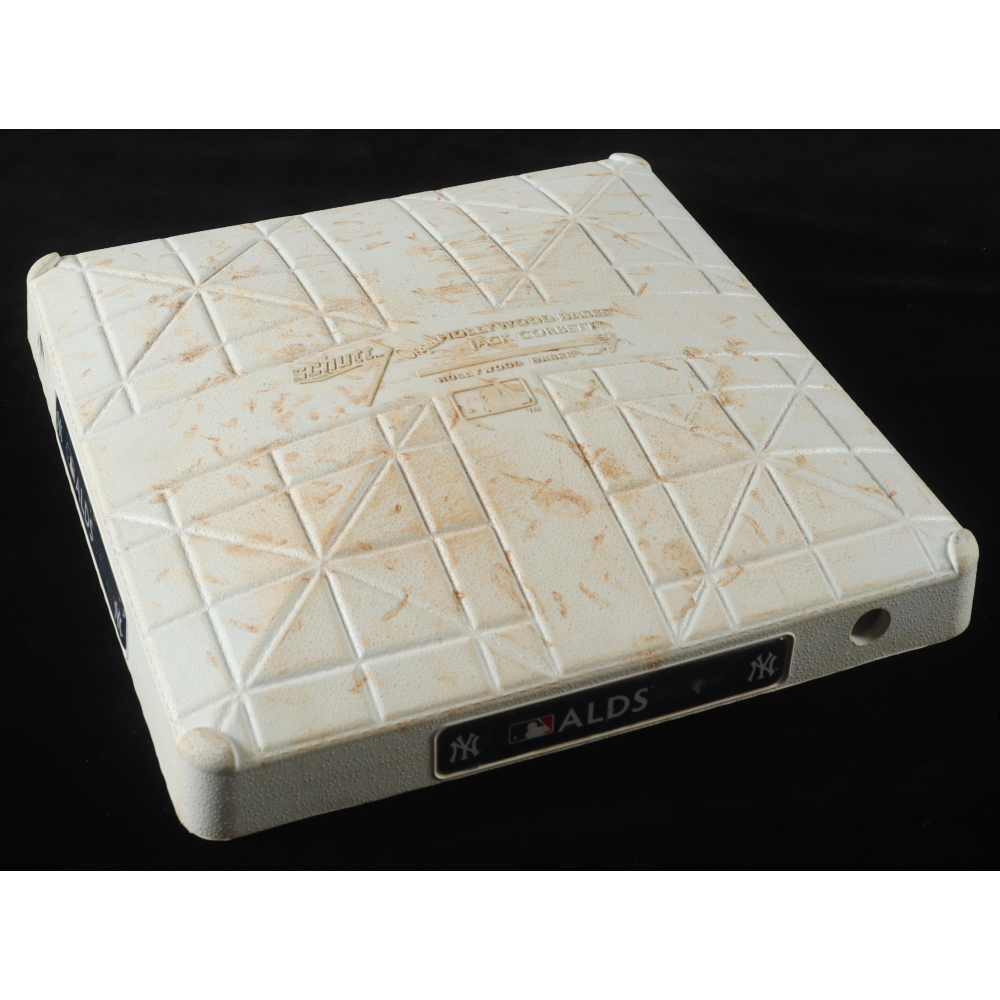 Guardians Vs Yankees ALDS Full-Size Game-Used Base (MLB & Fanatics ...