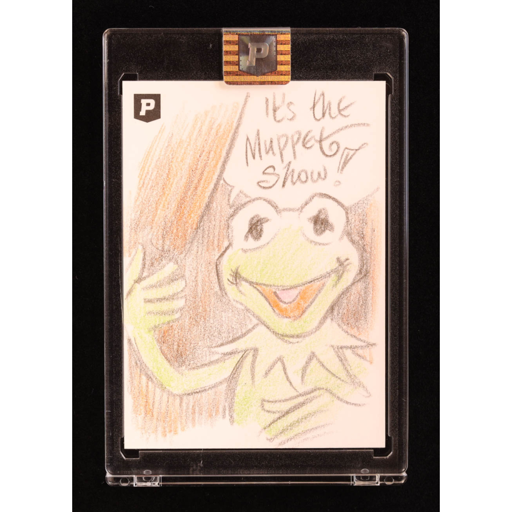 Kermit the Frog | The Muppets | Original Art Sketch Card by Guy ...