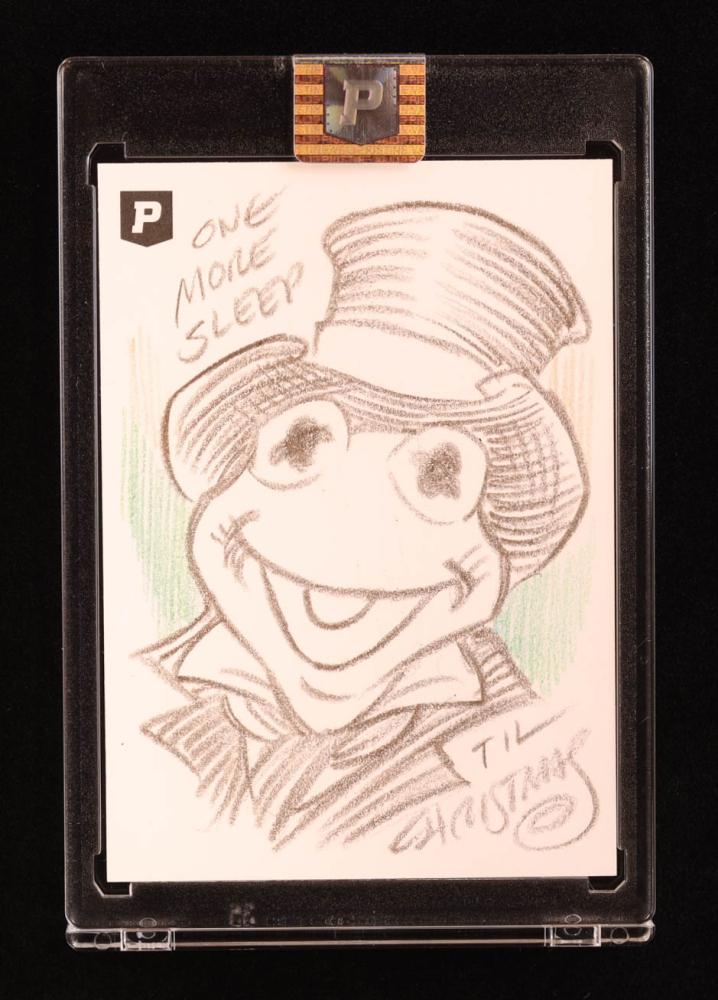 Kermit the Frog | The Muppets | Original Art Sketch Card by Guy ...