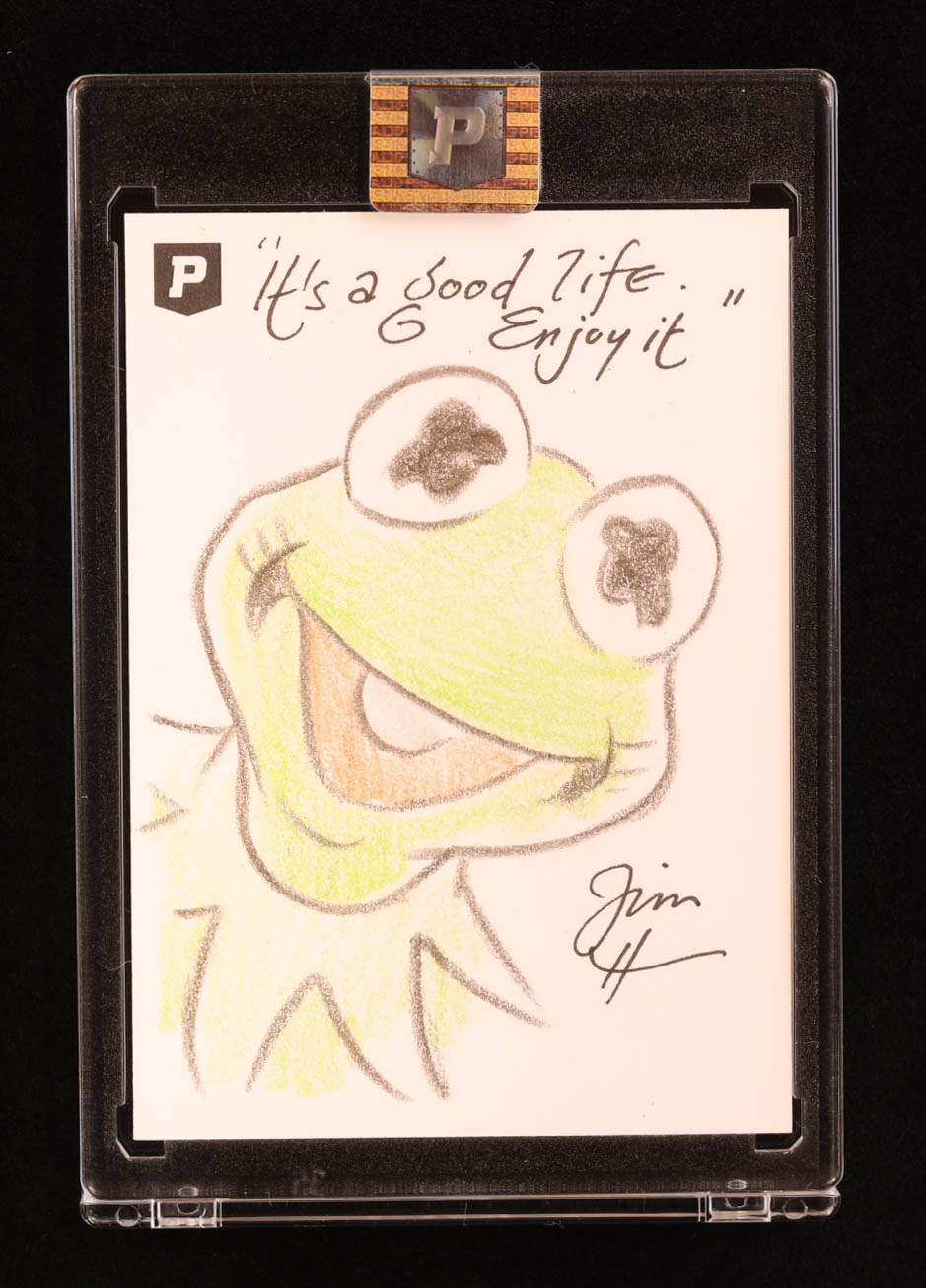Kermit the Frog | The Muppets | Original Art Sketch Card by Guy ...