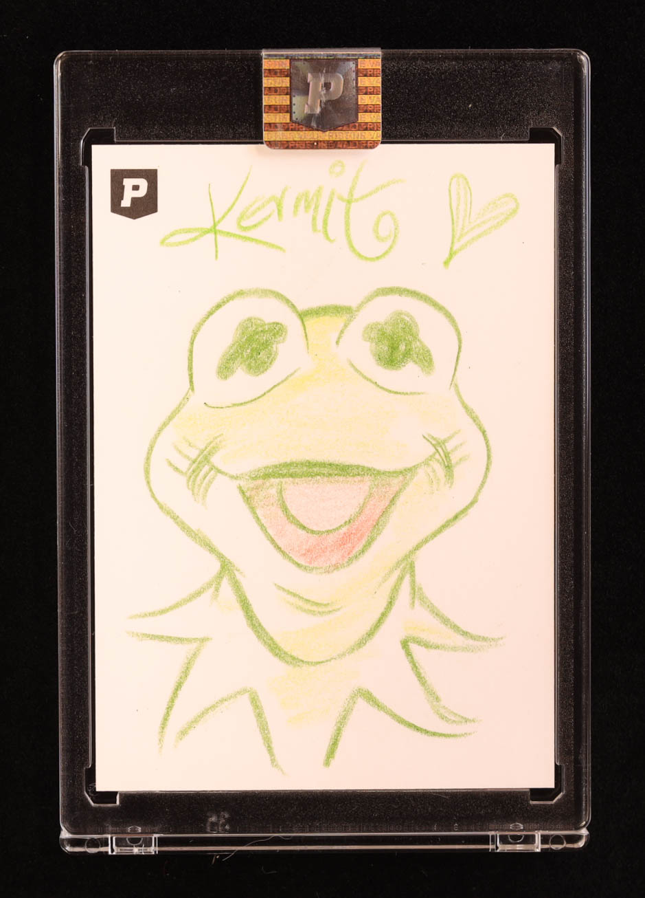 Kermit the Frog | The Muppets | Original Art Sketch Card by Guy ...