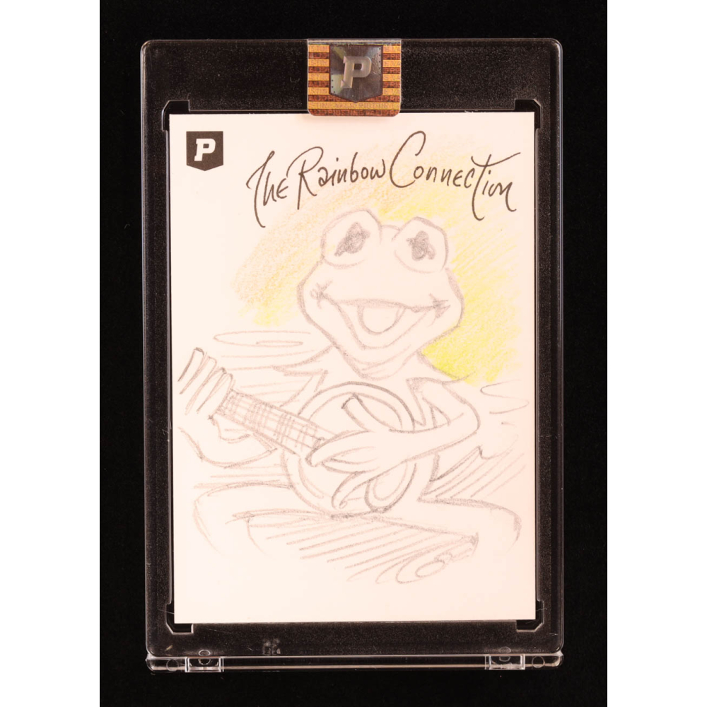 Kermit the Frog | The Muppets | Original Art Sketch Card by Guy ...