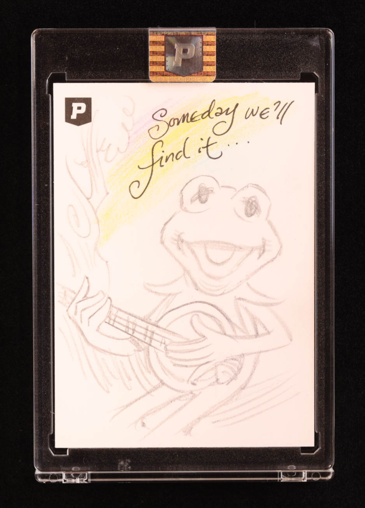 Kermit the Frog | The Muppets | Original Art Sketch Card by Guy ...