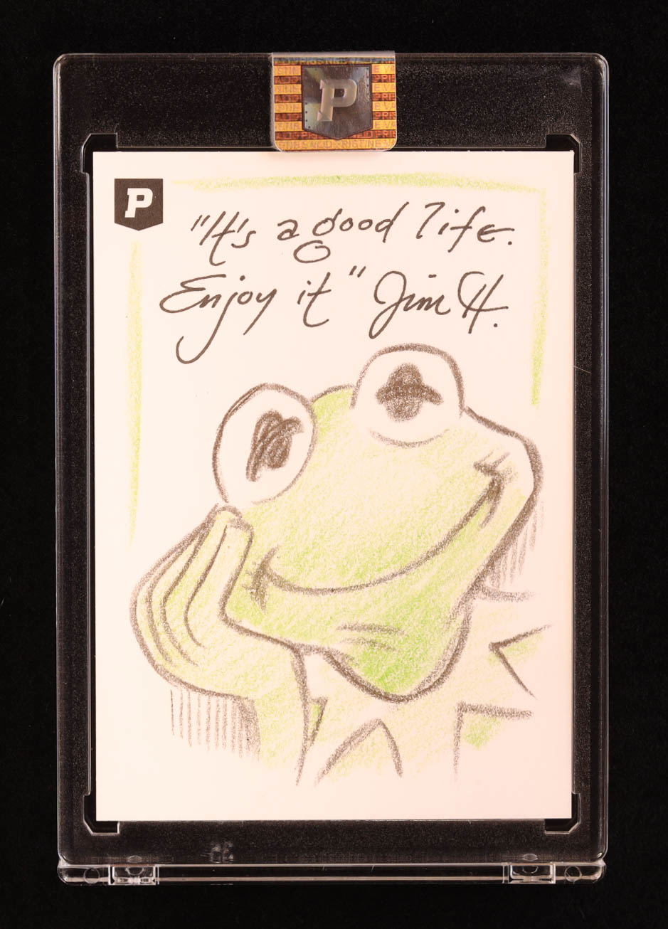 Kermit the Frog | The Muppets | Original Art Sketch Card by Guy ...